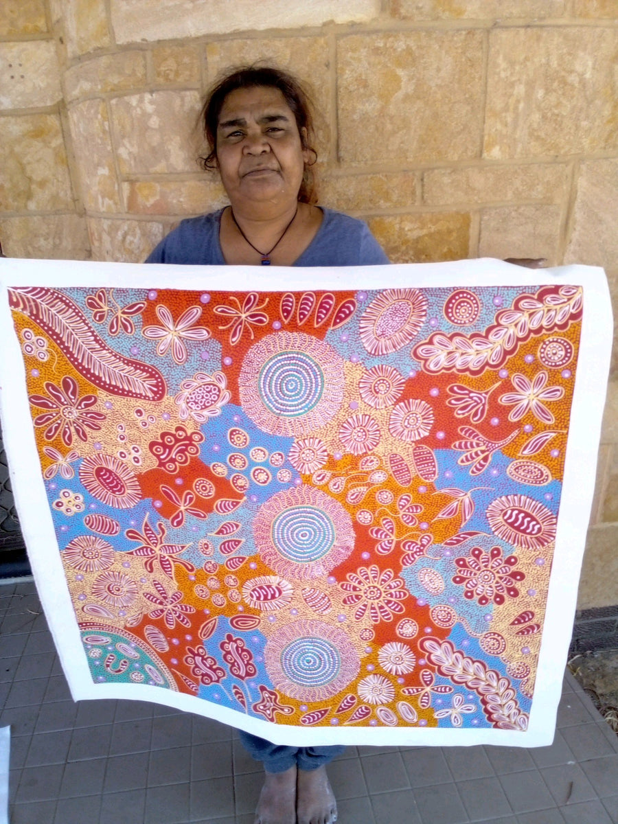 "Women's Ceremony" by Bernadine Johnson – Creative Native Perth