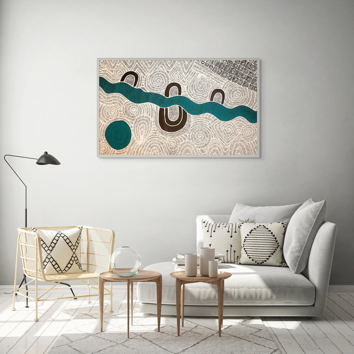 "Derbarl Yerrigan" by YONDEE Shane Hansen – Creative Native Perth