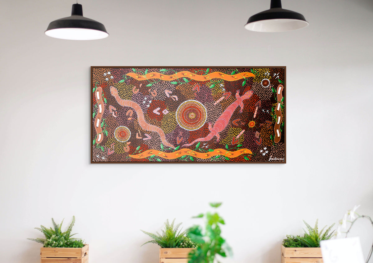 "Waterholes" by Jason Dimer – Creative Native Perth