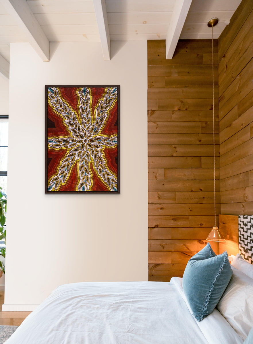 "Bush Potato Vine" by Beverley Egan – Creative Native Perth