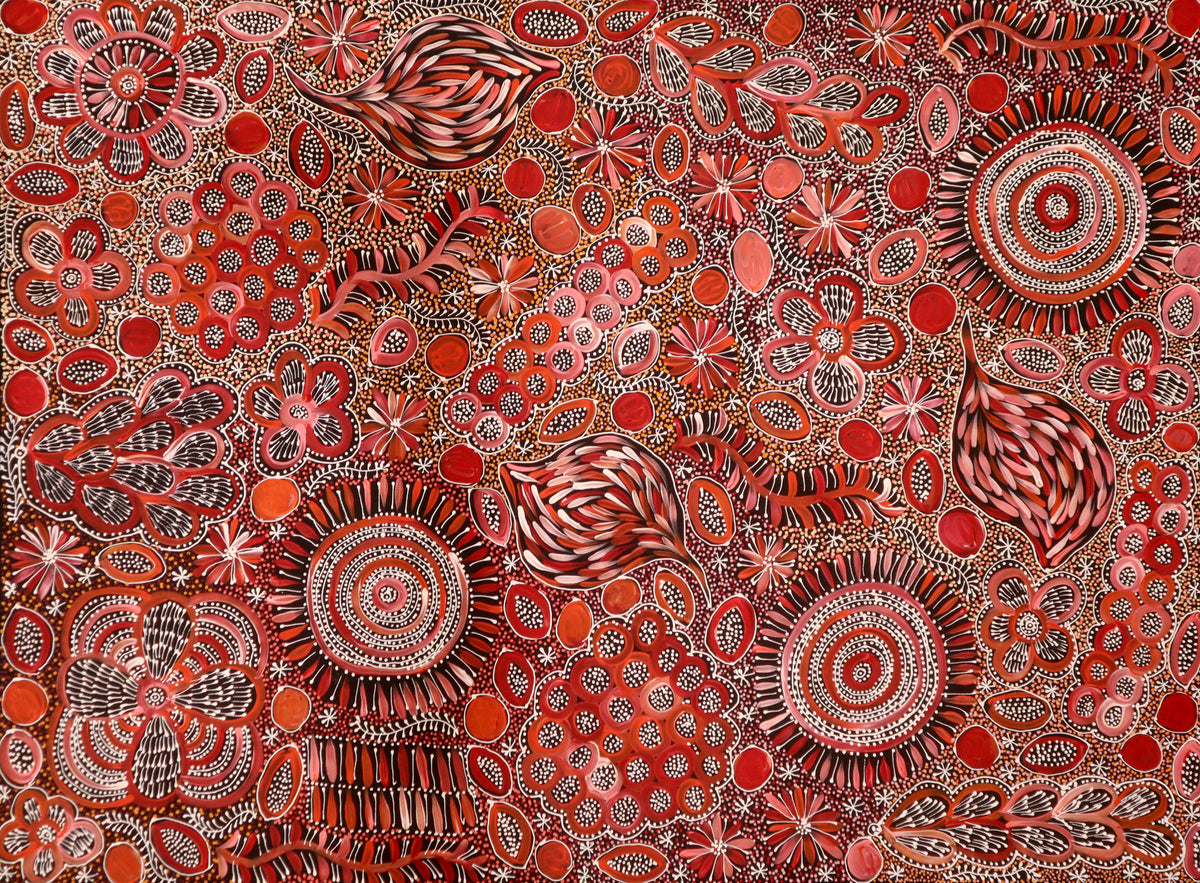 "Women's Ceremony" by Belinda Golder Kngwarreye – Creative Native Perth
