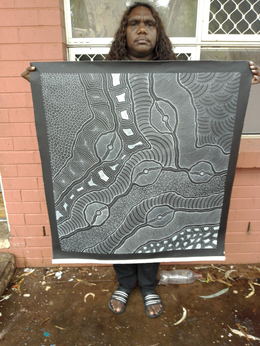 "My Country" by Delvine Petyarre – Creative Native Perth