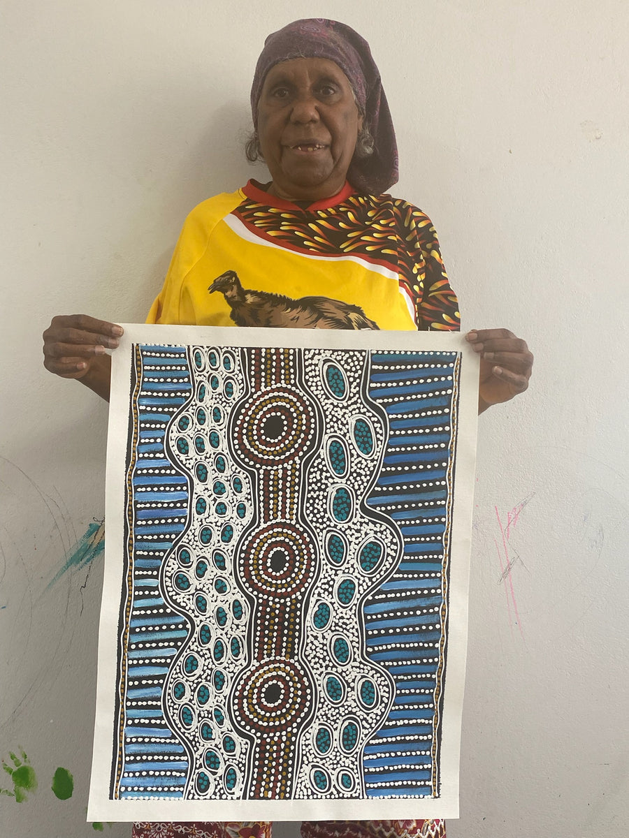 "Water Soakage" by Lanita Numina – Creative Native Perth