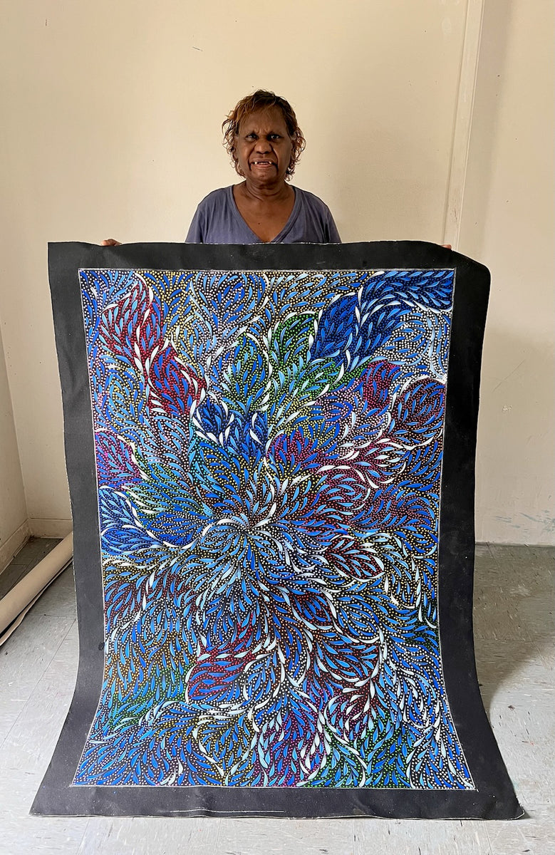 "Bush Medicine Leaves" by Caroline Numina – Creative Native Perth