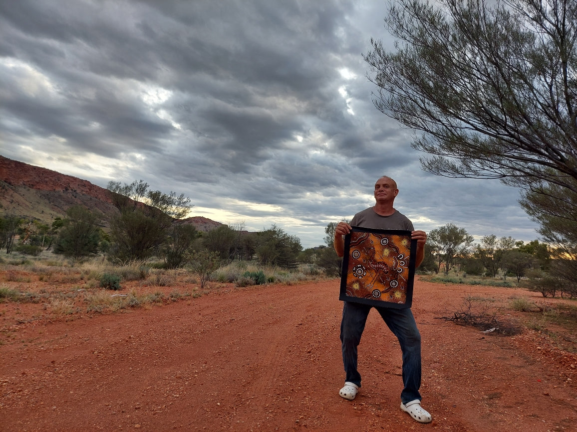 "Bush Tucker Dreaming" by Justin Ronberg – Creative Native Perth