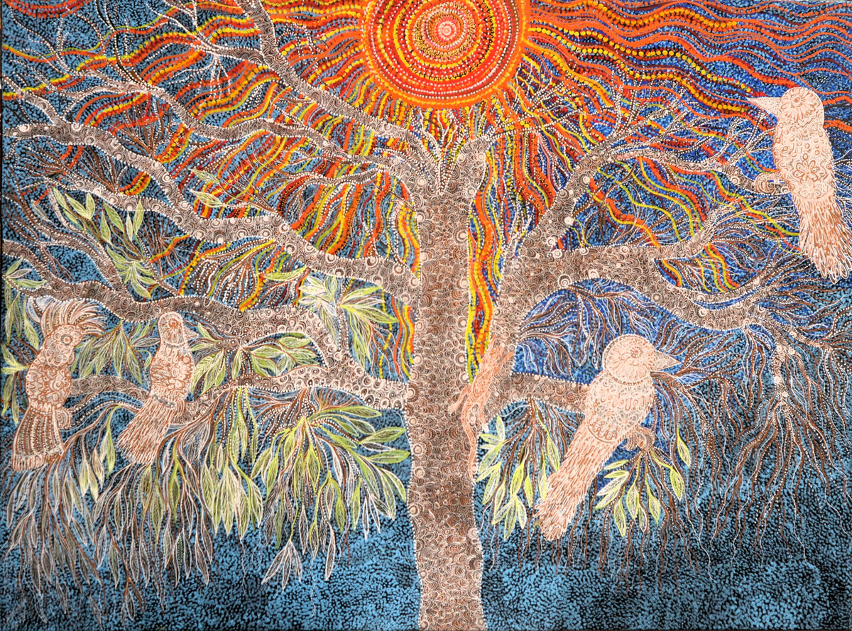 "Cockatoo Dreaming" by Christine Winmar – Creative Native Perth