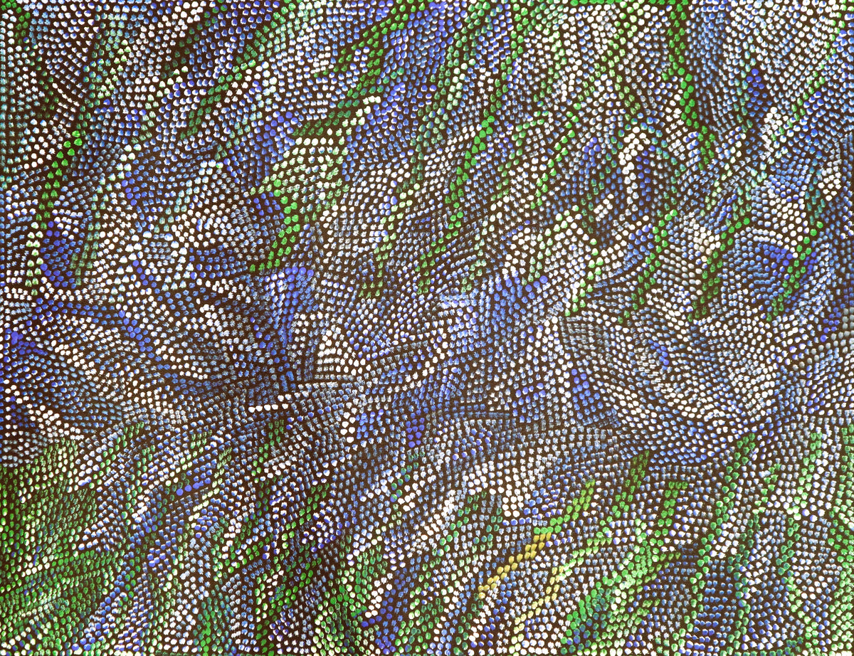 "Bush Yam Seeds" by Joy Pitjara – Creative Native Perth
