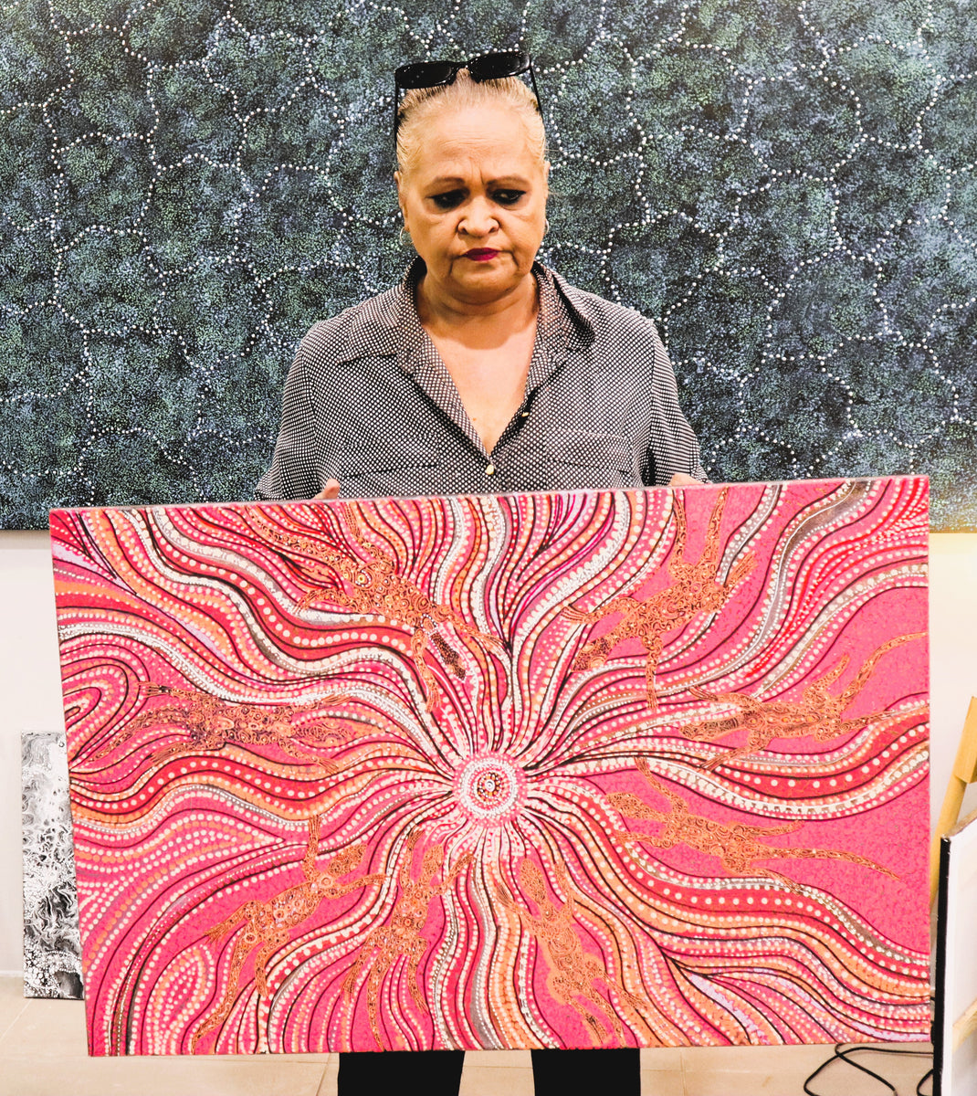 "Goanna Dreaming" by Christine Winmar – Creative Native Perth