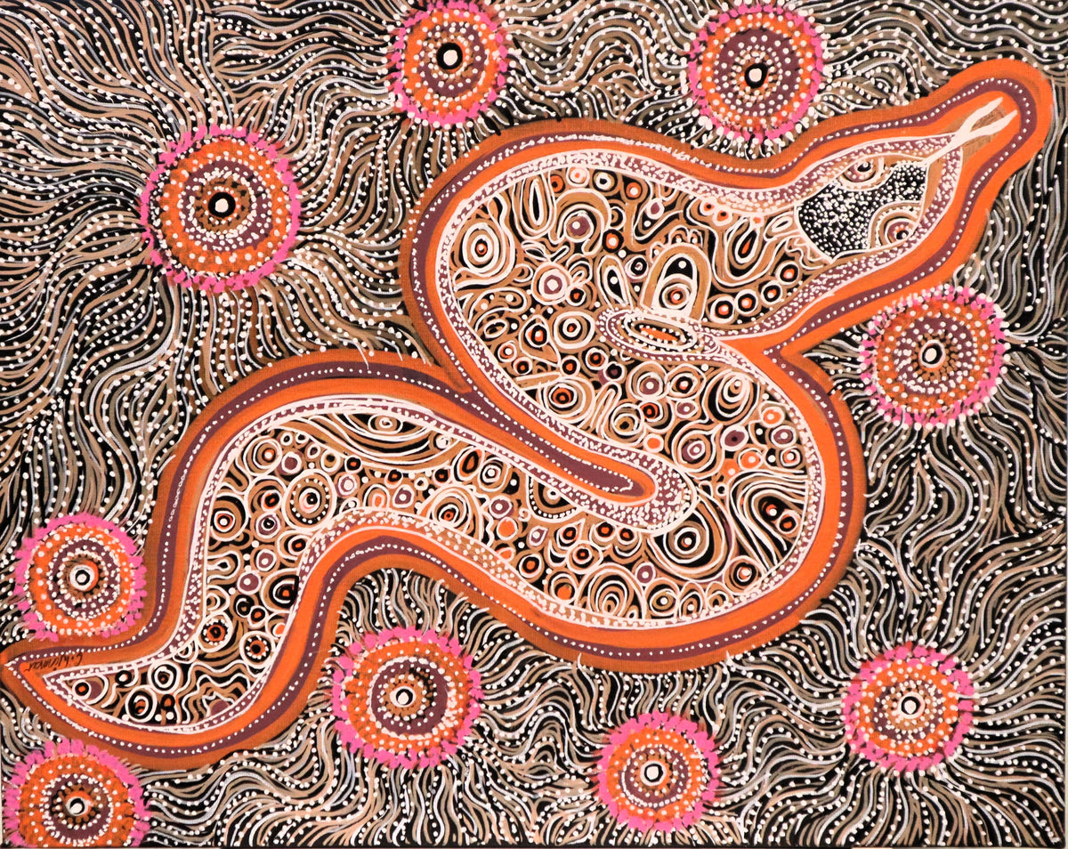 Assorted Noongar Artworks by Christine Winmar – Creative Native Perth