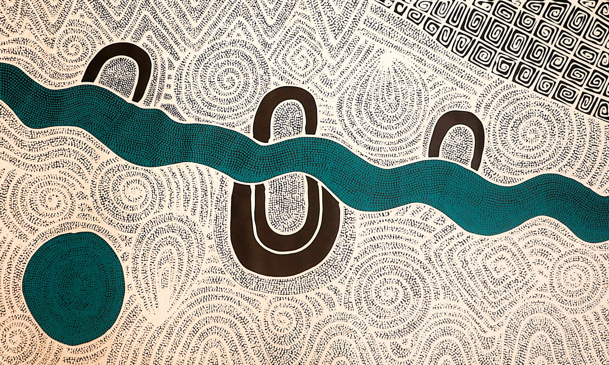 "Derbarl Yerrigan" by YONDEE Shane Hansen – Creative Native Perth