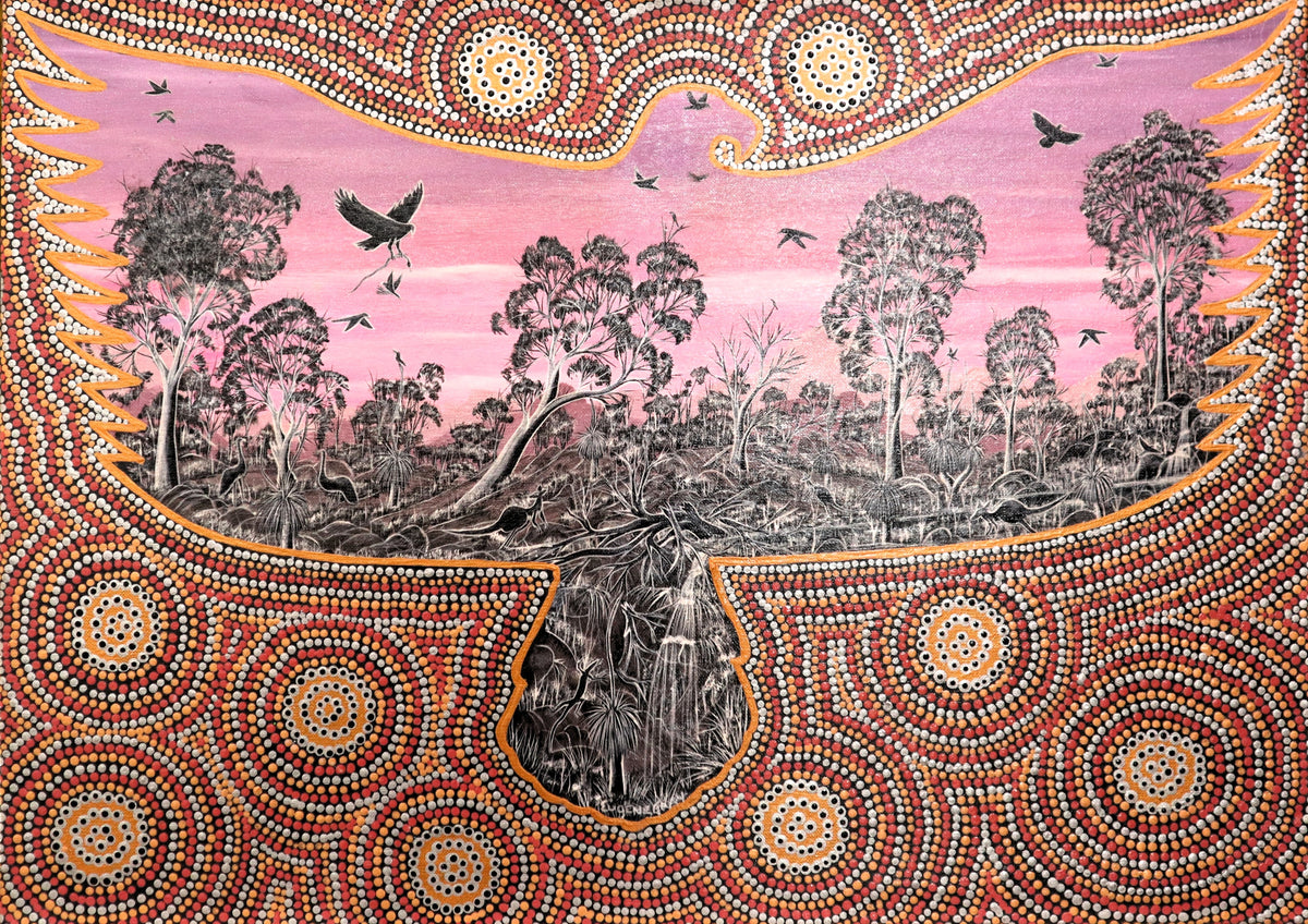 "My Country Dreaming" by Eugene Arnold Gray – Creative Native Perth