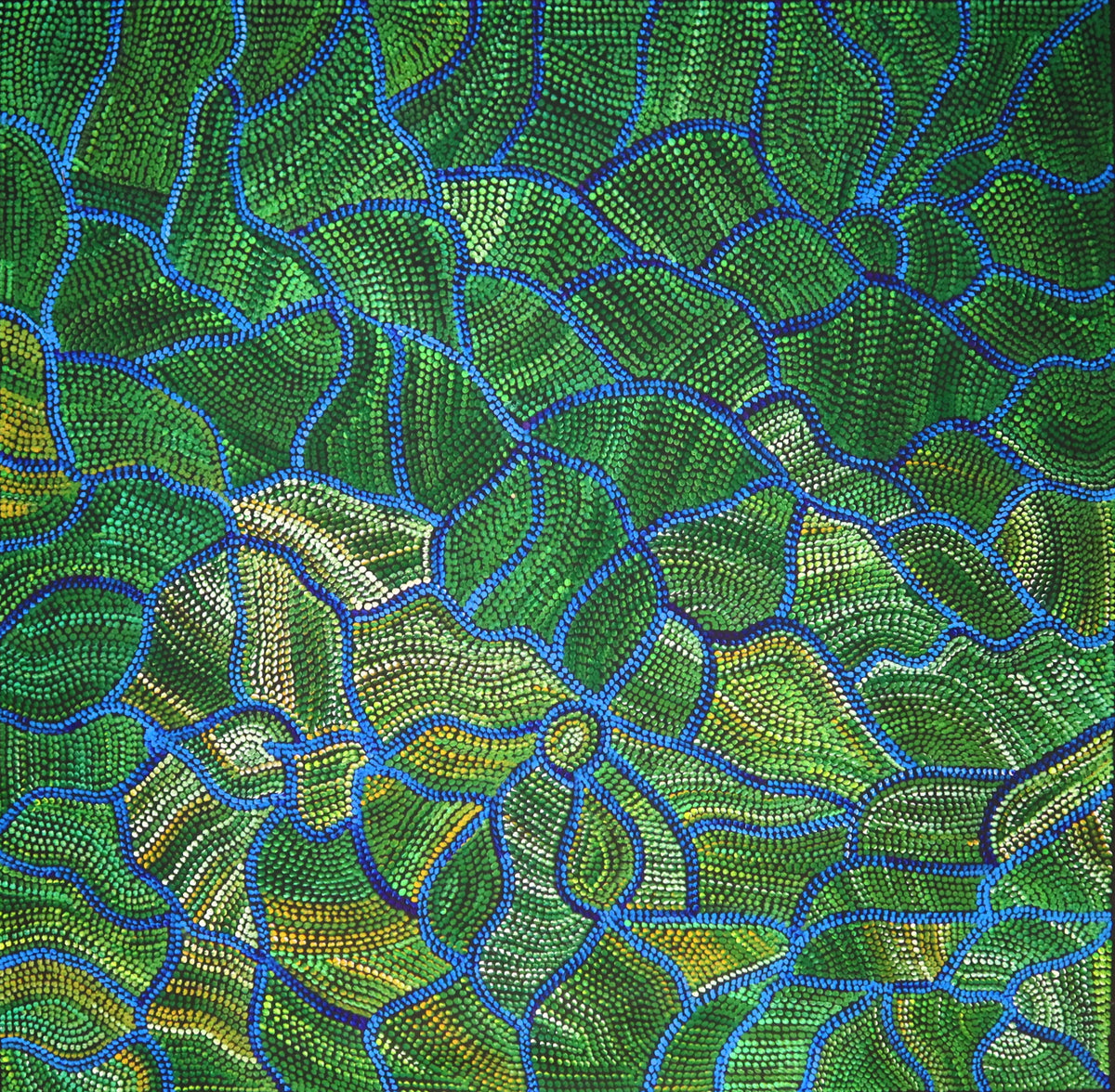 "Bush Yam Seeds" by Joy Purvis Pitjara – Creative Native Perth