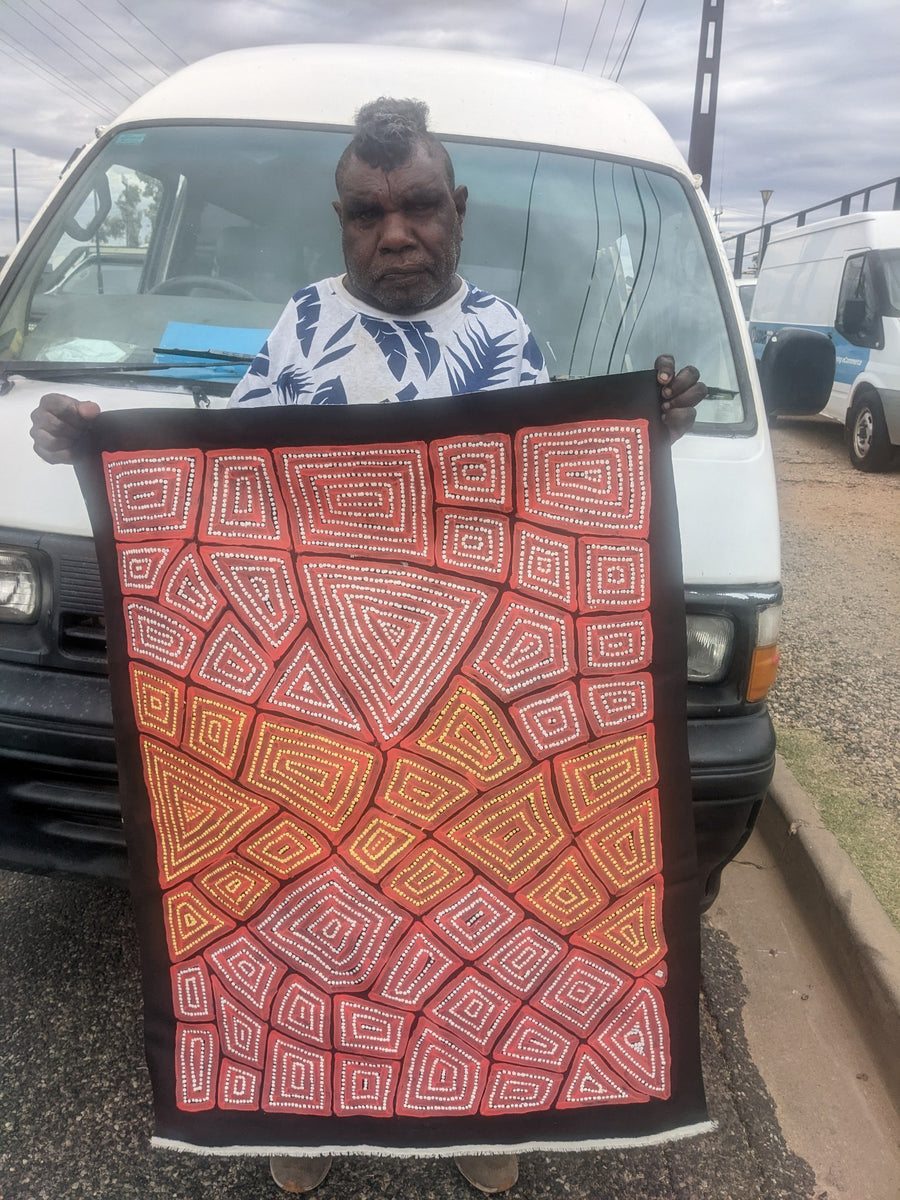 "Tingari" by Thomas Tjapaltjarri – Creative Native Perth