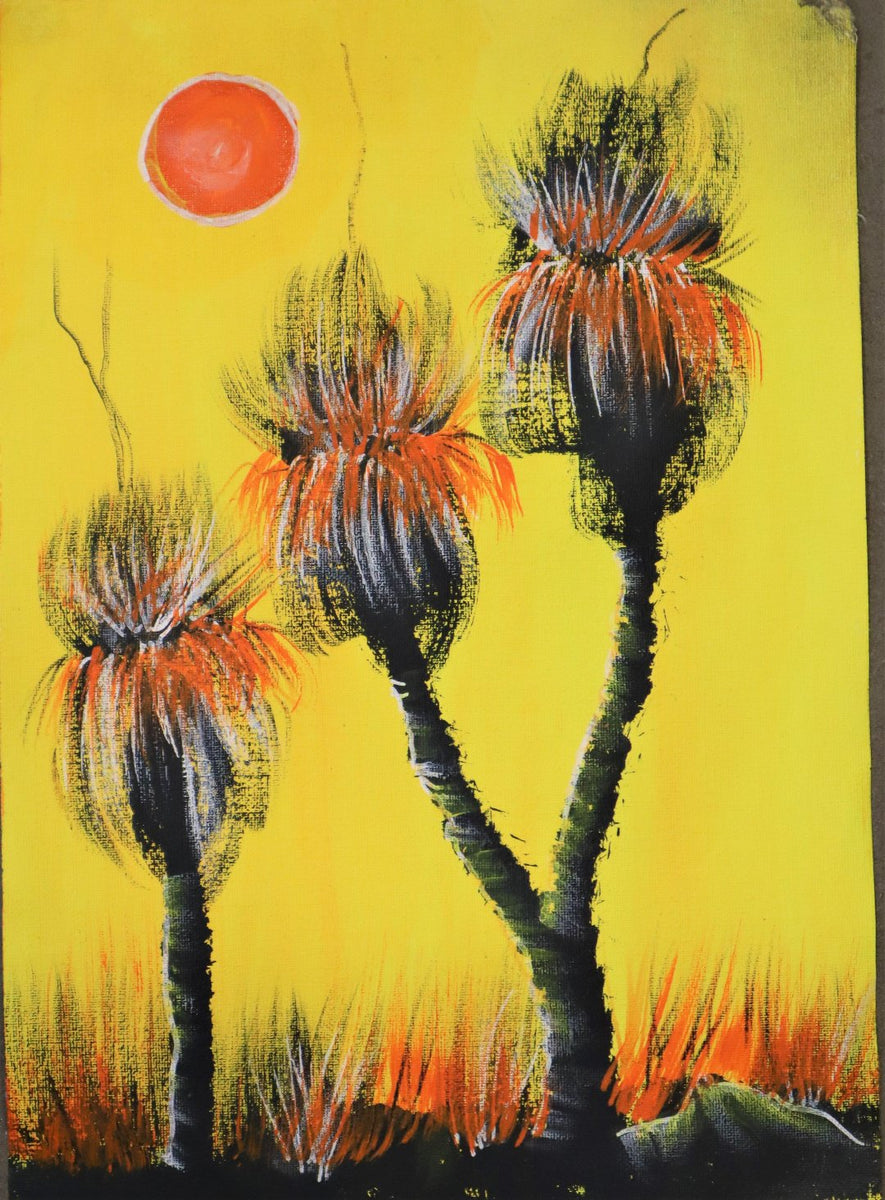 Jumbindi Aboriginal Artwork – Hand-Painted Acrylic on Canvas | 28x40cm ...