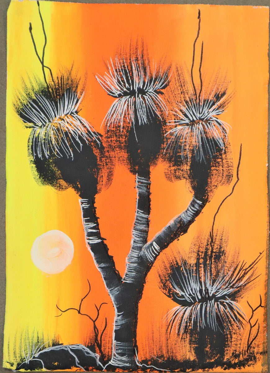 Jumbindi Aboriginal Artwork – Hand-Painted Acrylic on Canvas | 28x40cm ...